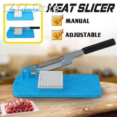 Household Manual Lamb Slicer Frozen Meat Cutting Machine Bee