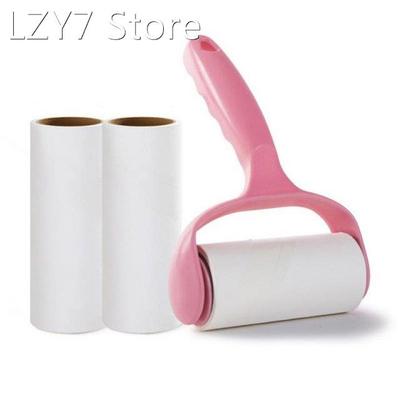 New Tearable Roll Paper Sticky Roller Dust Wiper Pet Hair Cl