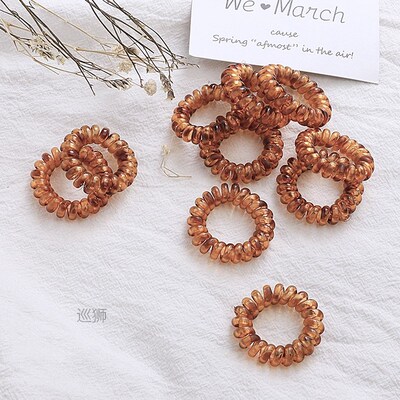 Ins headband 2018 new amber telephone line hairband small fe