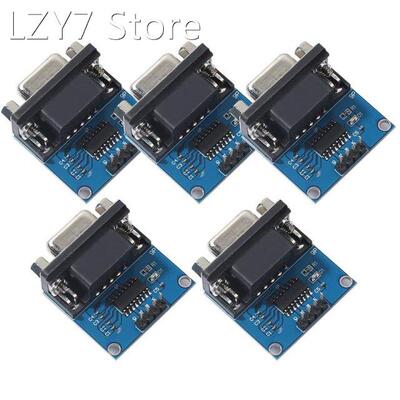 5pcs/lot MAX3232 RS232 to TTL Serial Port Converter Module D