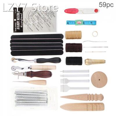 59pcs/lot DIY Leather Craft Handmade Sewing Stitching Punch