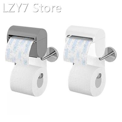 Toilet Paper Holder Tissue Rack Wall Mounted Non- Punching P