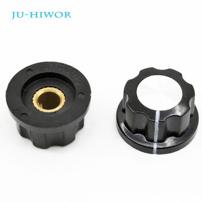 10pcs/lot A02 Bakelite Knob 23MMxH12.5MM Mounting Hole 6MM