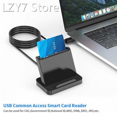 Scr816 Usb Smart Card Reader With Phone Holder Ic Id Sim Cac