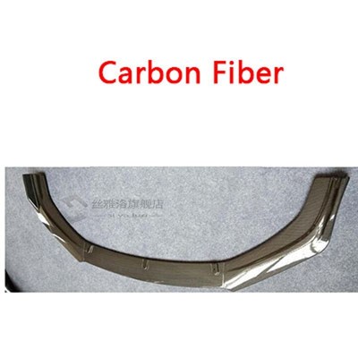 Lip-shaped body kit front bumper sper protection plate surfa