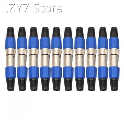 Hot 2/5/10Pairs XLR 3Pin Female MIC Jack Plug Audio Micropho