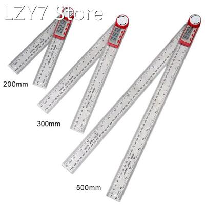 Digital Angle Ruler Meter 0-200mm 0-300mm 0-500mm Ruler Incl