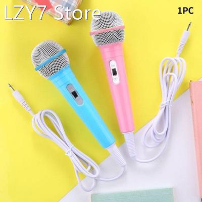 Wired Microphone 3.5mm Jack Portable Singing Mechine No Batt