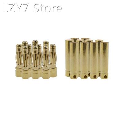 10Pairs Bullet Banana Plug 2mm 3mm 3.5mm 4mm Bullet Female M