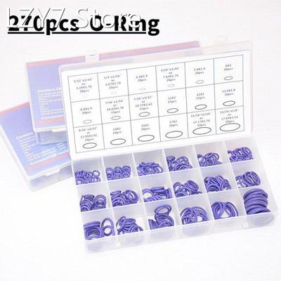270Pcs 18Sizes Air Conditioning HNBR O Rings Car Auto Repair