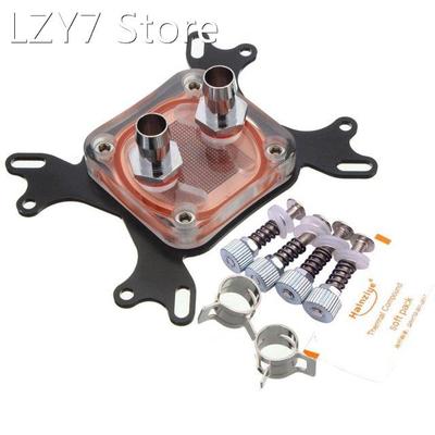 New Water Cooling Computer CPU Block Head Copper Base for IN