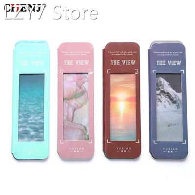 20 Pcs/set Forest Moon Bookmark Flower Dusk Reading Book Mar