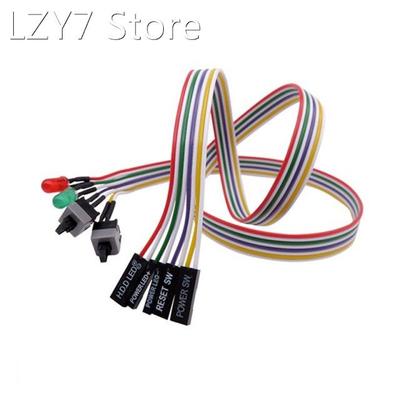 4 Pin Power supply cable 2 ON / OFF button switch with 2 LED