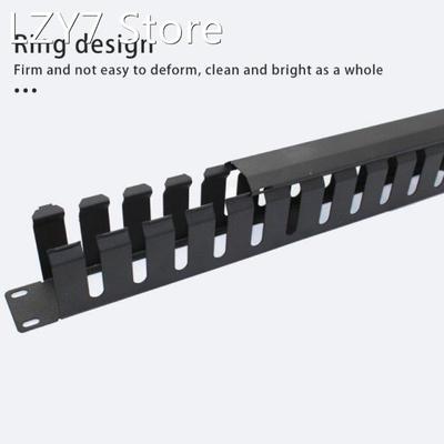 Network Rack Cable Management 12 Slot Metal Network Distribu