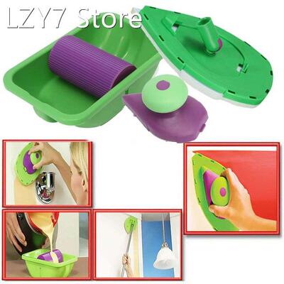 Home Wall Decorate Painting Roller Tray Brush Household Deco