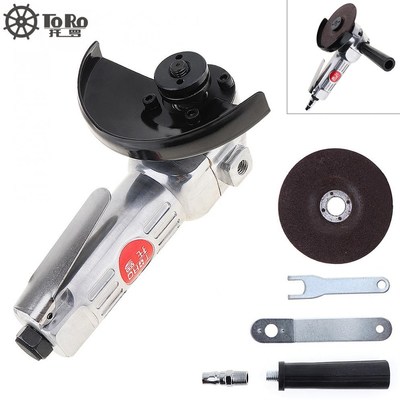 4 Inch High-speed Pneumatic Angle Grinder with Disc Polished