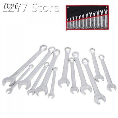 12pcs/lot 8mm-19mm Combination Spanner Set Ratchet Wrench To