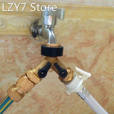 Garden Hose Connector 3 Way Splitter Tap Diverter Outlet Hos