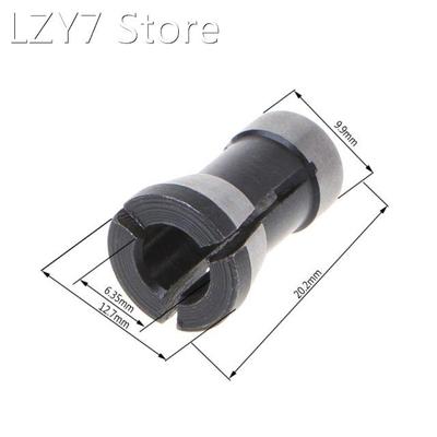 2pcs High Precision Collet Chuck Set 6.35mm 8mm Engraving Tr