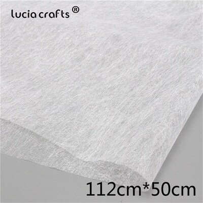Lucia Crafts Fusible Interlining Nonwoven Fabric Easy Iron O