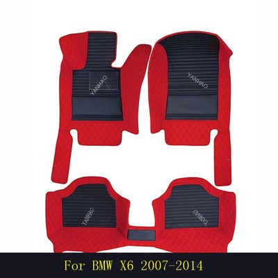 Car Floor Mats For BMW X6 2007-2014 LEDs are installed under