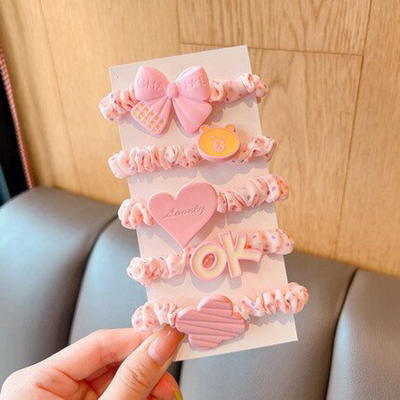 韩版可爱儿童头绳扎头发橡皮筋宝宝不伤发大肠发圈高弹力发绳头饰