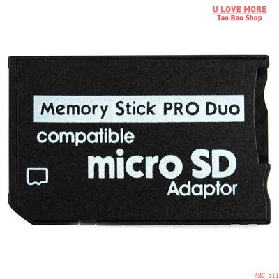 Memory Stick Pro Duo Mini MicroSD TF to MS Adapter SD SDHC C