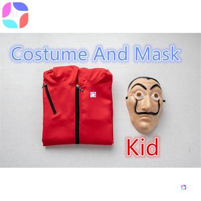 House of Paper Dali Cosplay Halloween Money Heist Costume