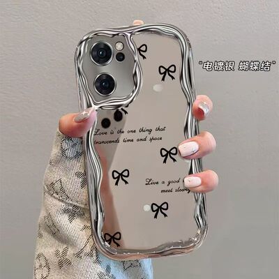 oppo reno7手机壳电镀pfjm10软硅胶opreno7pro保护套5g全包边防摔pfdm00个性创意opopreno7se简约pfcmoo女款