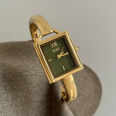 IEKE中古风小方块手镯手表女
