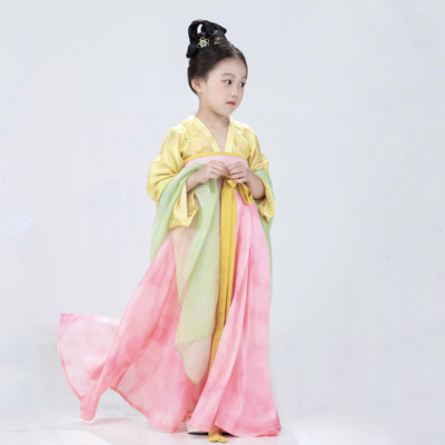 卿子赋女童汉服唐代齐胸襦裙国风