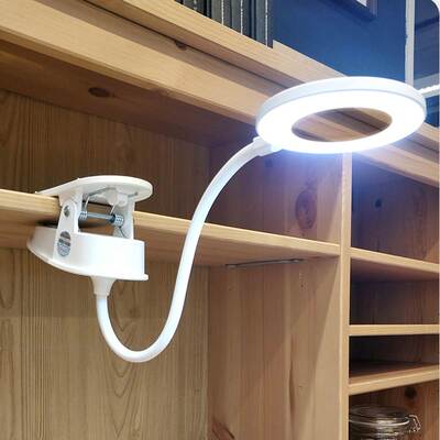 Clip LED Desk Lamp Reading Lamp Study Light Rechargeable
