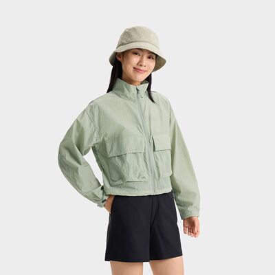 Columbia/哥伦比亚 女子运动外套短款户外宽松休闲 WR3469-348
