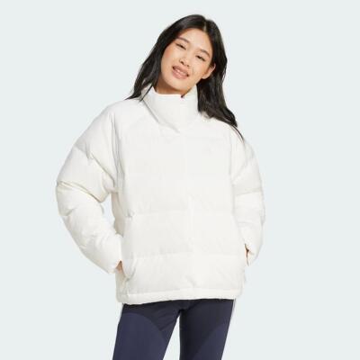 Adidas/阿迪达斯 女子保暖运动休闲宽松鸭绒羽绒服 IX8867