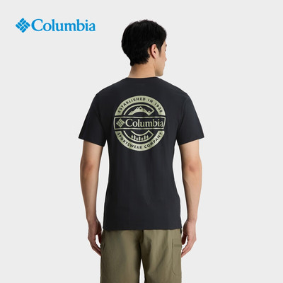 Columbia/哥伦比亚 男子户外舒适旅行运动短袖T恤 AJ2960