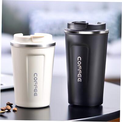 vacuum water coffee cup mug bottle stainless steel portable