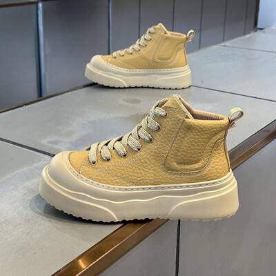 『DMXUXM』匠心制作！时尚精品！新款厚底百搭运动防滑休闲鞋男潮