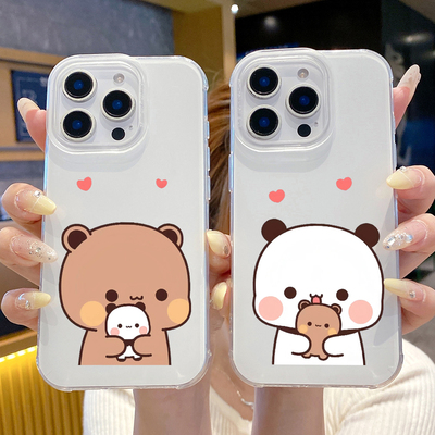 布布一二手机壳情侣定制任意机型适用iPhone17/16/15/14/132promaxOPPOFindVIVOX100IQOO7810realmeGT小米mix