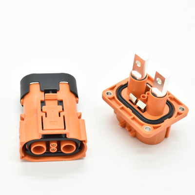 新能源2P两芯塑胶高压连接器