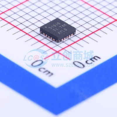 电源管理芯片(PMIC) TPS51916RUKR WQFN-20 TI/德州 电子元件配单