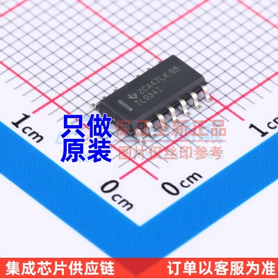 FET输入运放 TL034IDR SOIC-14 TI/德州 电子元器件配单原装正品
