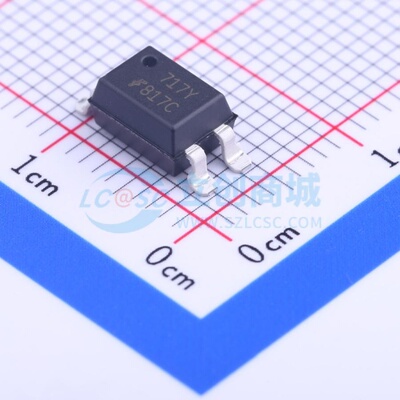 晶体管输出光耦 FOD817CSD SMD-4P onsemi(安森美) 电子元件配单