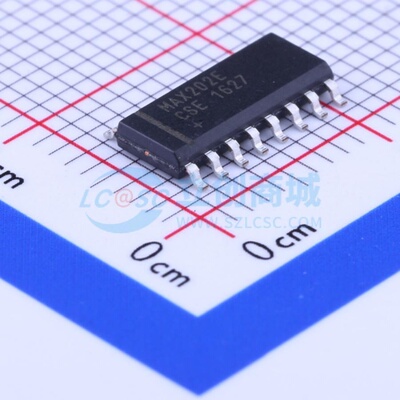 RS232芯片 MAX202ECSE+T SOP-16 MAXIM(美信) 电子元器件原装正品