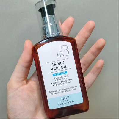 韩国RAIP R3护发精油摩洛哥坚果香氛修护果油损头发精油人气王
