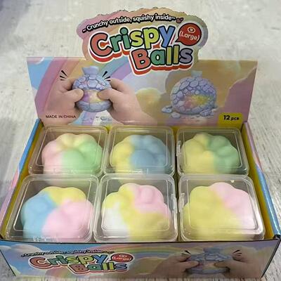 脆皮猫爪减压玩具 Cute Cat Claw Mixed Color Crispy Skin Pinch