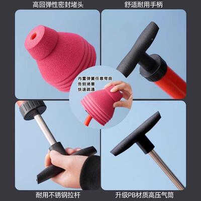 马疏通器一桶神炮通高压气通厕所下水通道万能管道疏堵塞专6035用