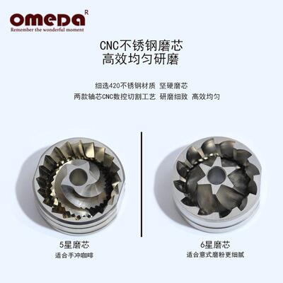 oeda手摇磨器机手动豆咖啡机手摇磨豆研磨机磨m豆小型便携家用不