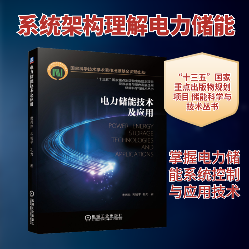 电力储技术应用唐西胜,齐智平,孔力 著9787111642183书籍\/杂志\/报纸/工业/农业技术/能源与动力工程