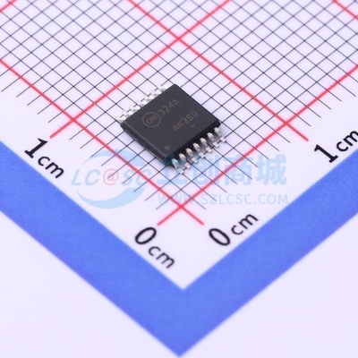 运算放大器 LM324ADTBR2G TSSOP-14 onsemi(安森美) 电子元件配单