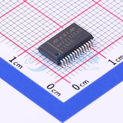 RS232芯片 MAX211EEAI+T SSOP-28 MAXIM(美信) 电子元件原装正品